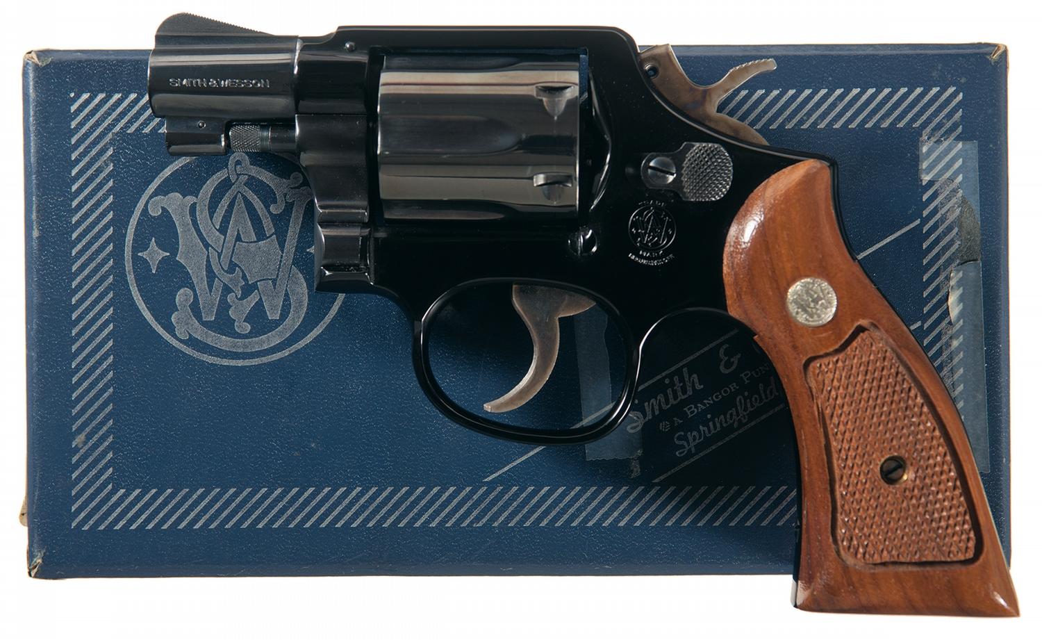 Smith & Wesson Model 12-3 Airweight Revolver with Original Box
