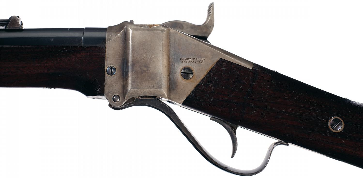 Exceptional Sharps Model 1874 Military Rifle with Rare Bridgeport ...