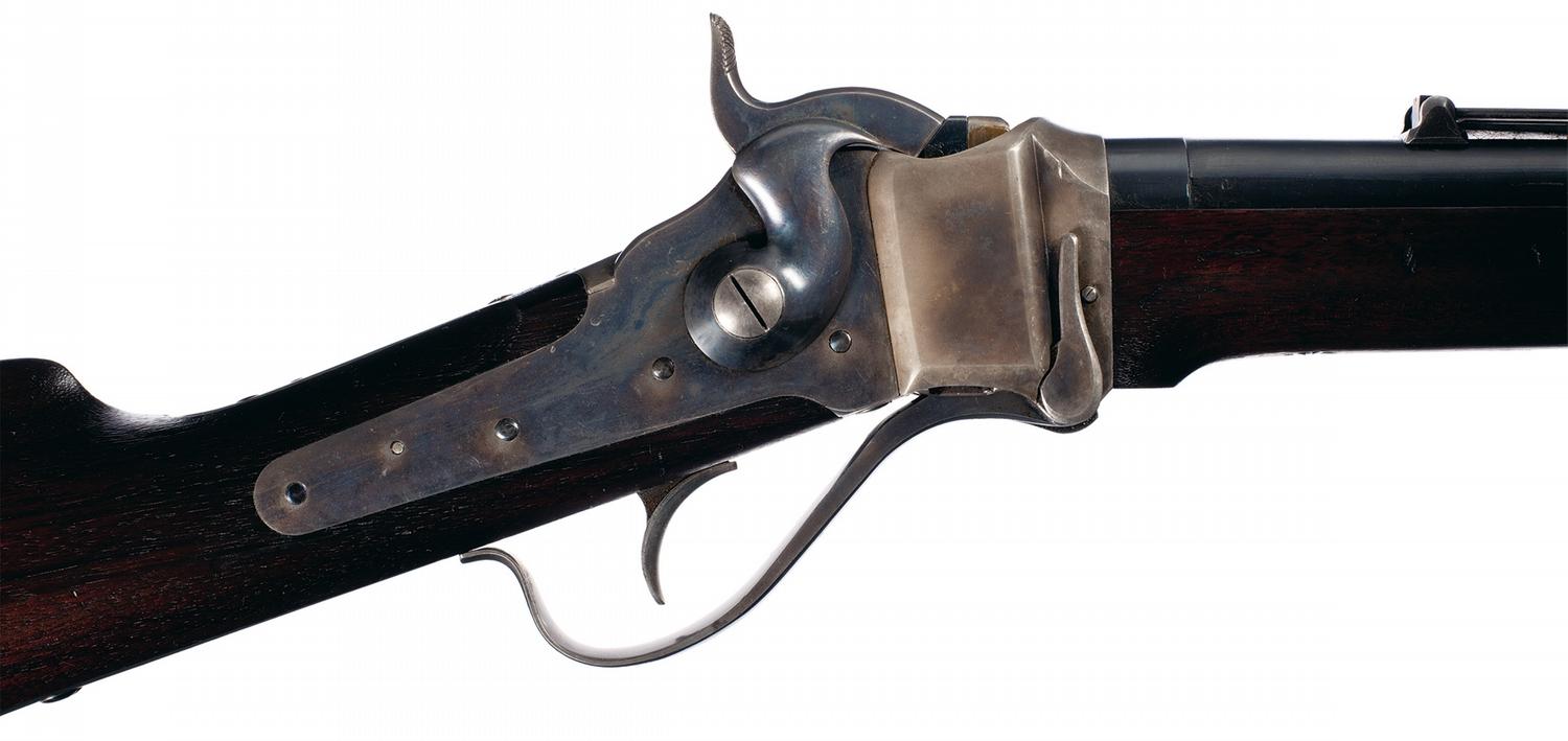 Exceptional Sharps Model 1874 Military Rifle with Rare Bridgeport ...