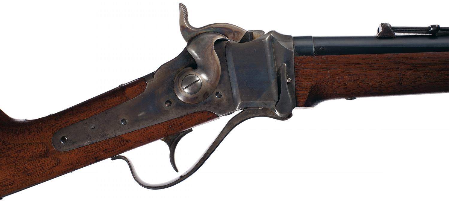 Rare Sharps Model 1874 Military Rifle with Bridgeport Address