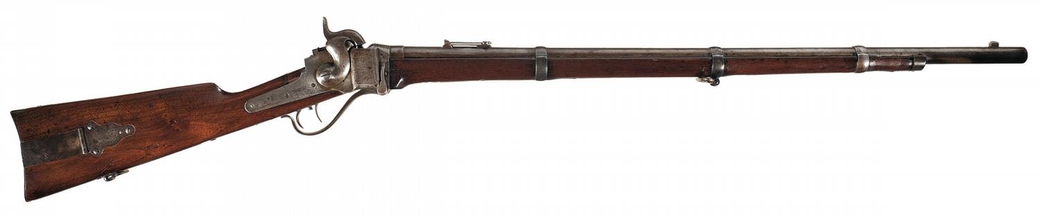 Scarce and Desirable Berdan Sharpshooter's Sharps Model 1859 Set ...