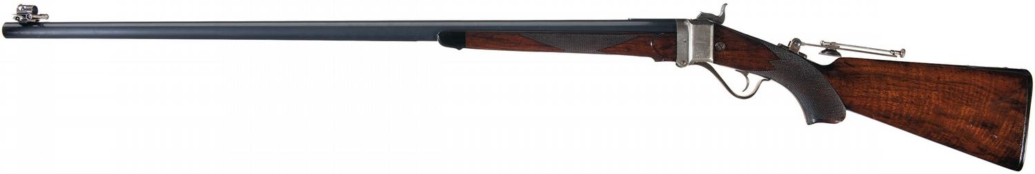 Rare Sharps Model 1877 No. 1 Long-Range Rifle