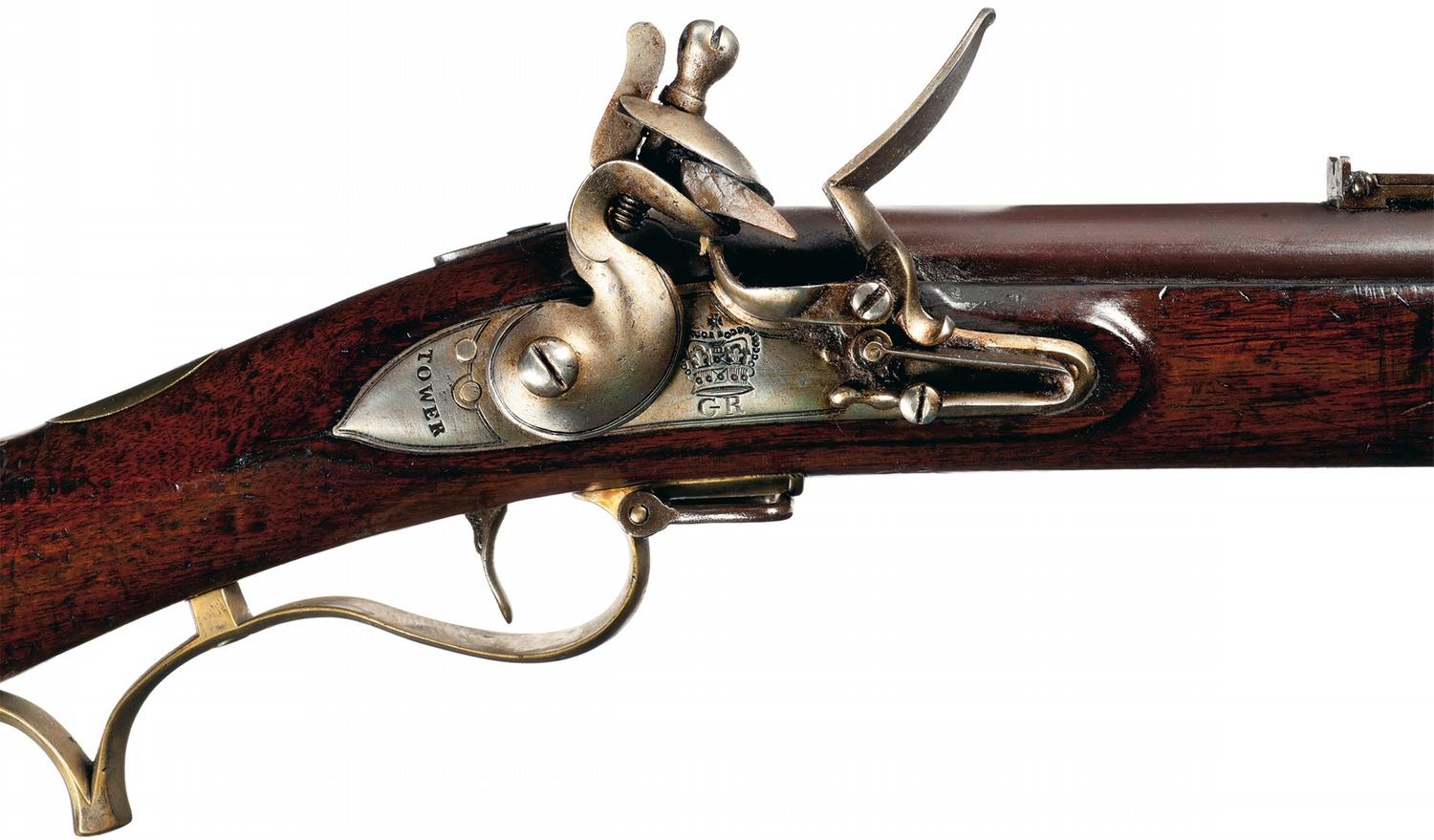British 19th Century Flintlock Cavalry Rifle