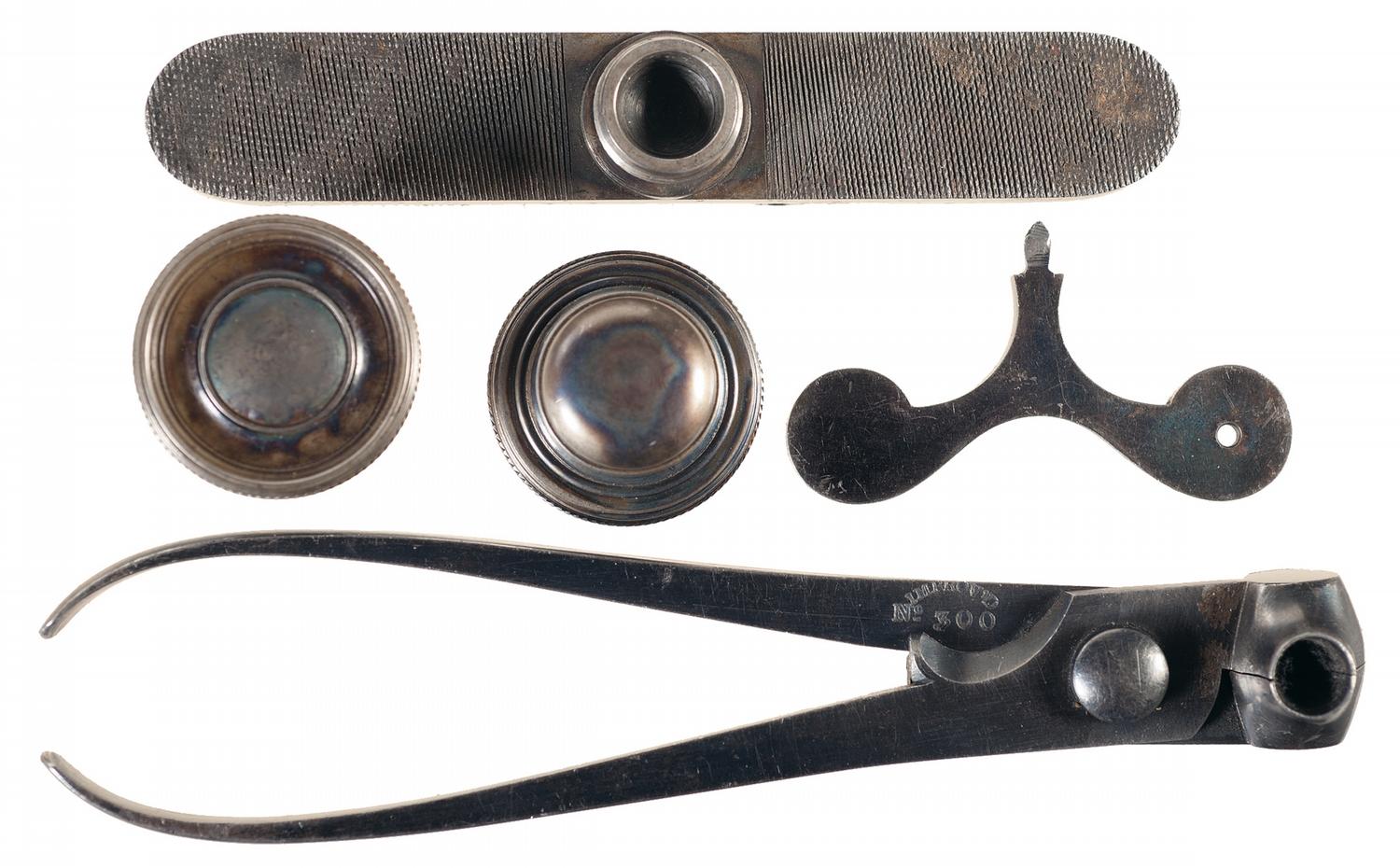 Exhibition Engraved Takedown Air Rifle with Case and Accessories