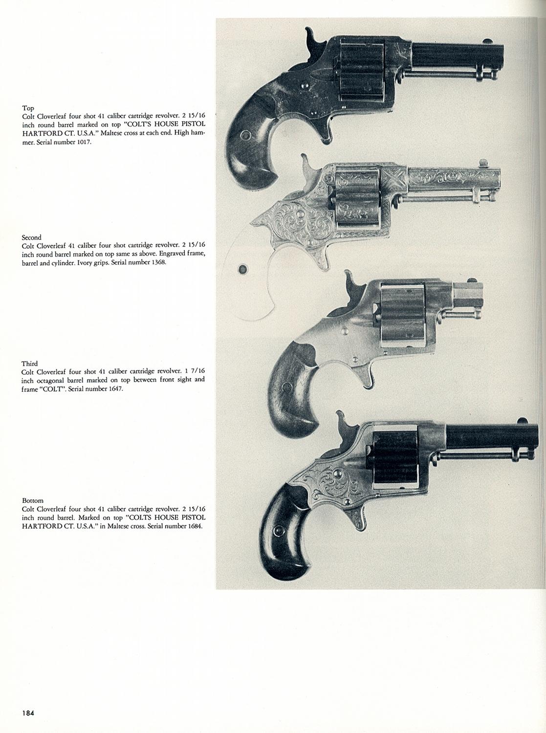 Rare Nimschke Engraved Colt Cloverleaf House Model Revolver with Ivory ...