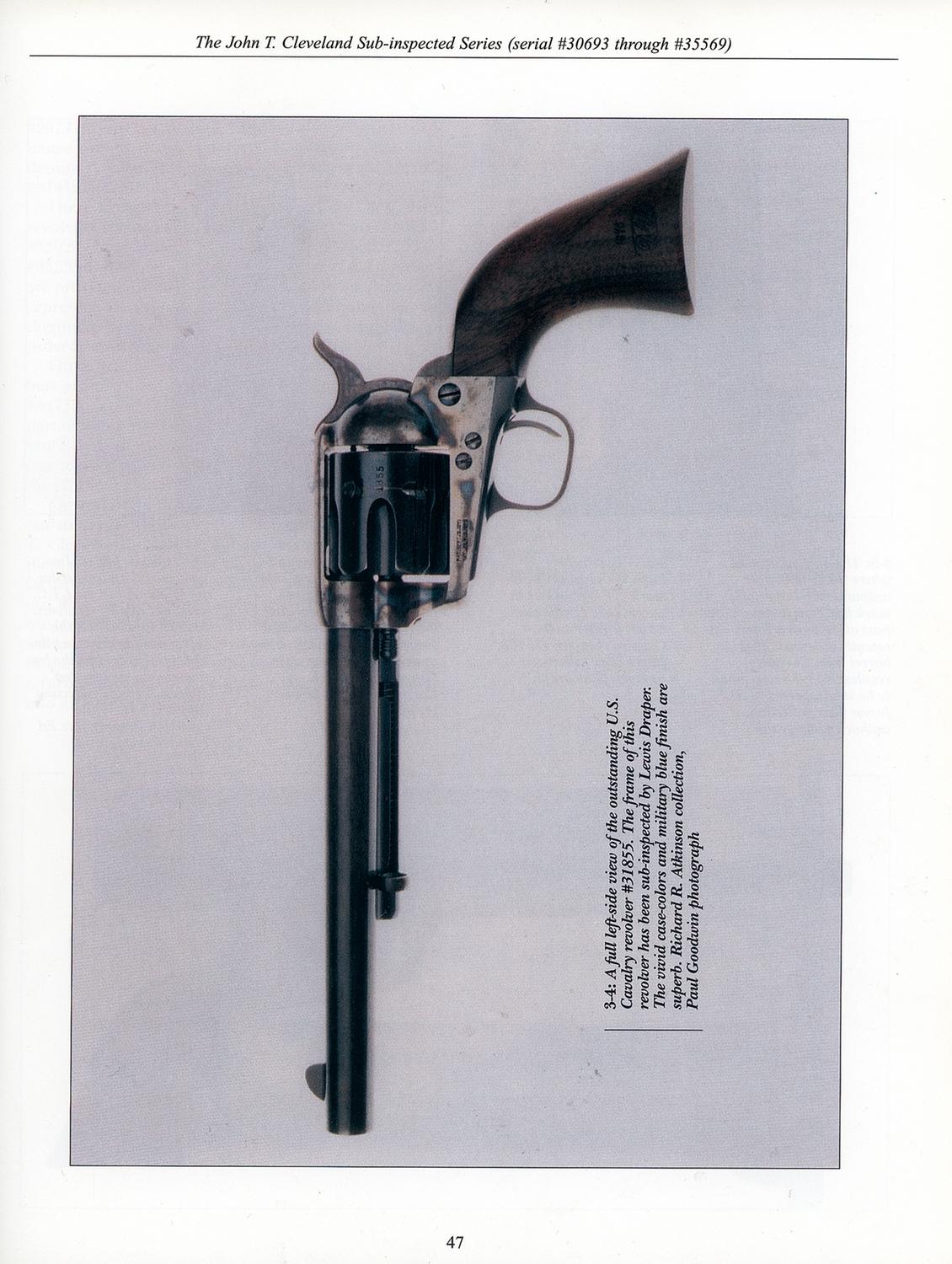 Outstanding Documented U.S. Lewis Draper Inspected Colt Model 1873 ...