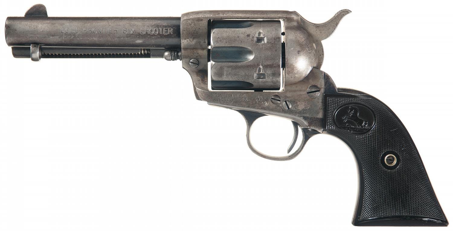 Denver, Colorado Shipped Colt Single Action Army Frontier Six Shooter ...