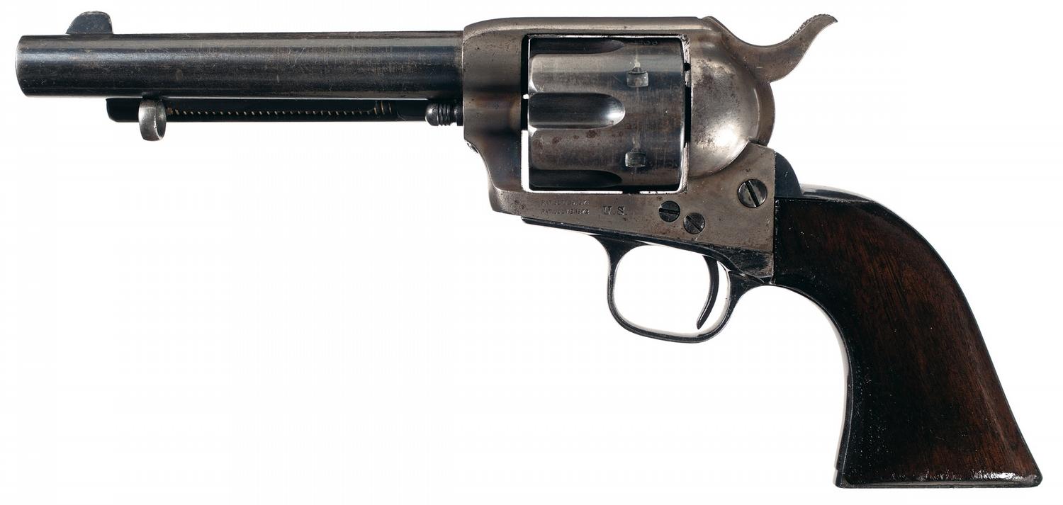 Colt Model 1873 Artillery Model Single Action Revolver in the 7th ...
