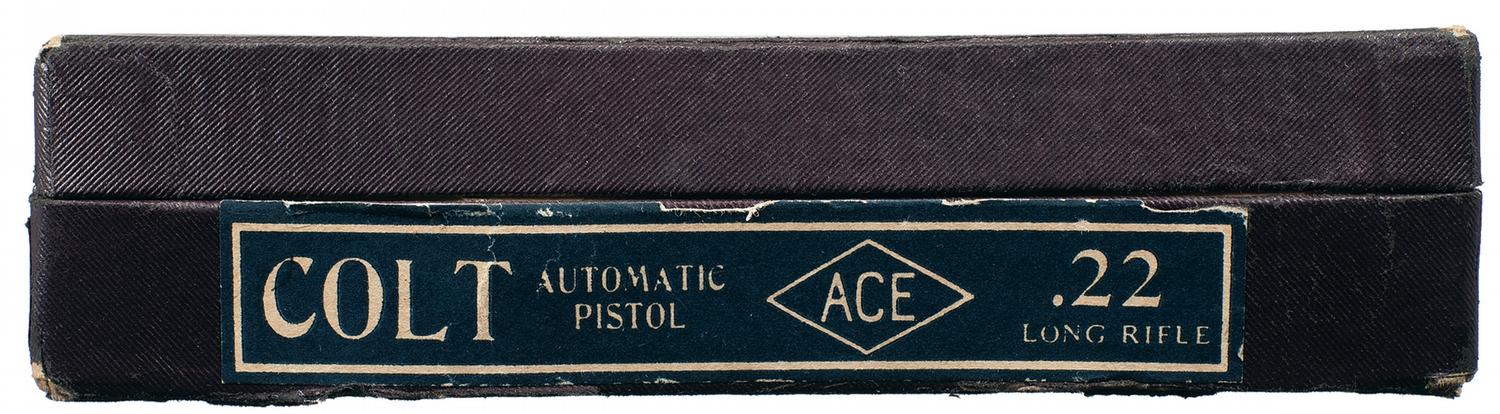 Excellent Pre-War Colt "ACE" in 22 Long Rifle with Original Matching ...