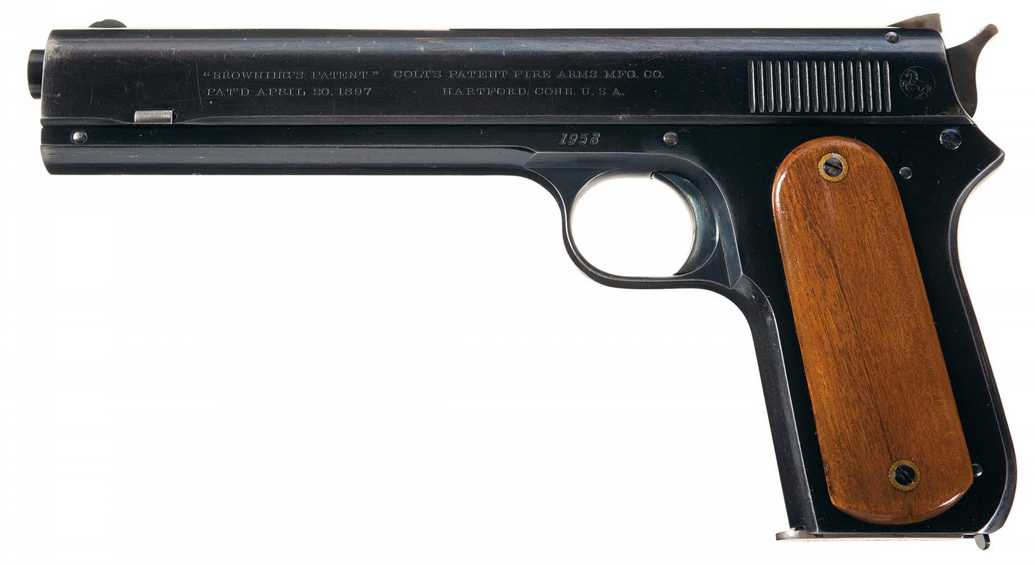 Exceptional Colt Model 1900 Semi-Automatic Pistol with Sight Safety