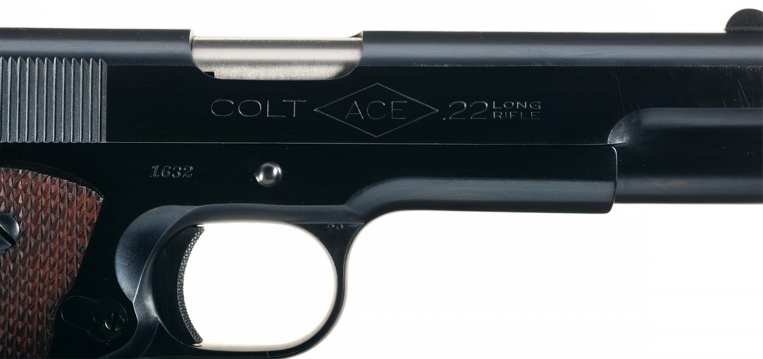 Excellent Early Production Colt Ace Semi-Automatic Pistol with Box