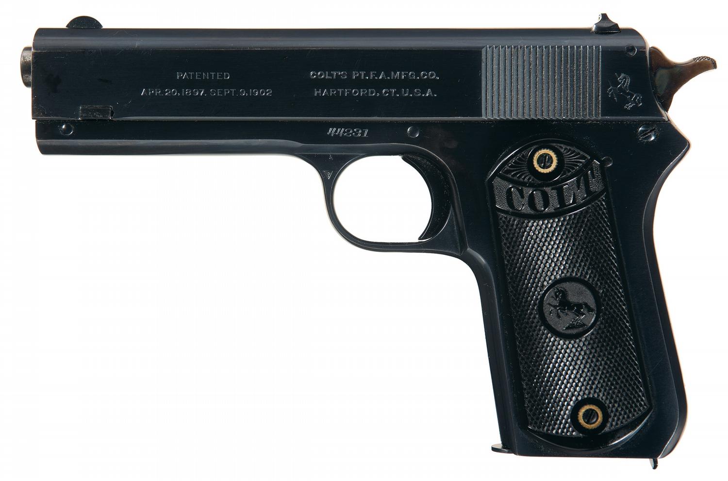 Excellent Colt Model 1903 Semi-Automatic Hammer Pocket Pistol