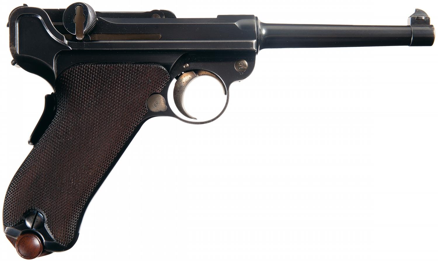 Rare Early Production Serial Number 356 DWM Model 1900 Swiss Contract ...