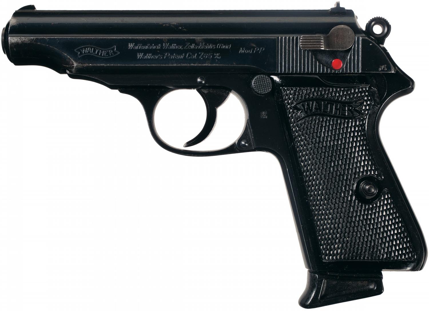 Early WWII Walther Model PP Semi-Automatic Pistol with Nazi Military Proofs