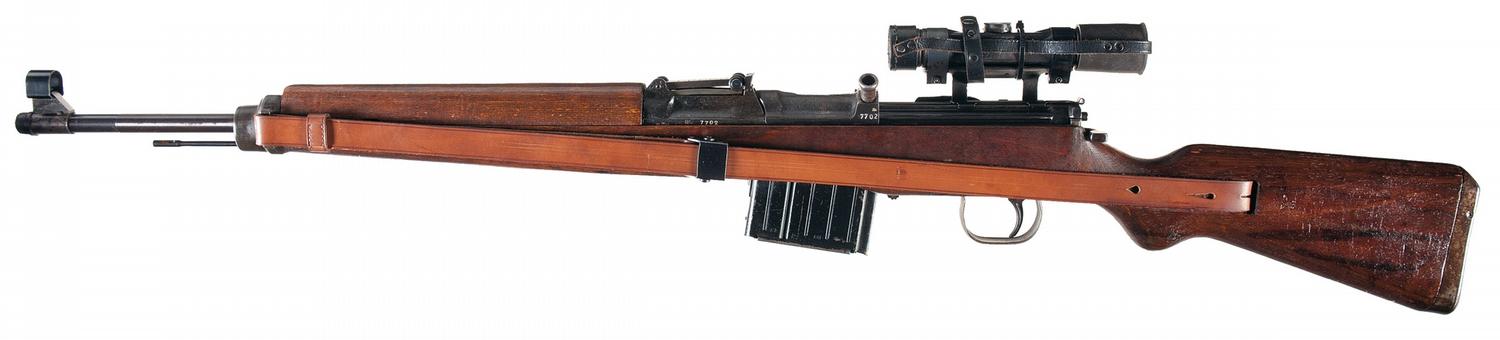 Excellent Walther K43 Semi-Automatic Sniper Rifle with Sling
