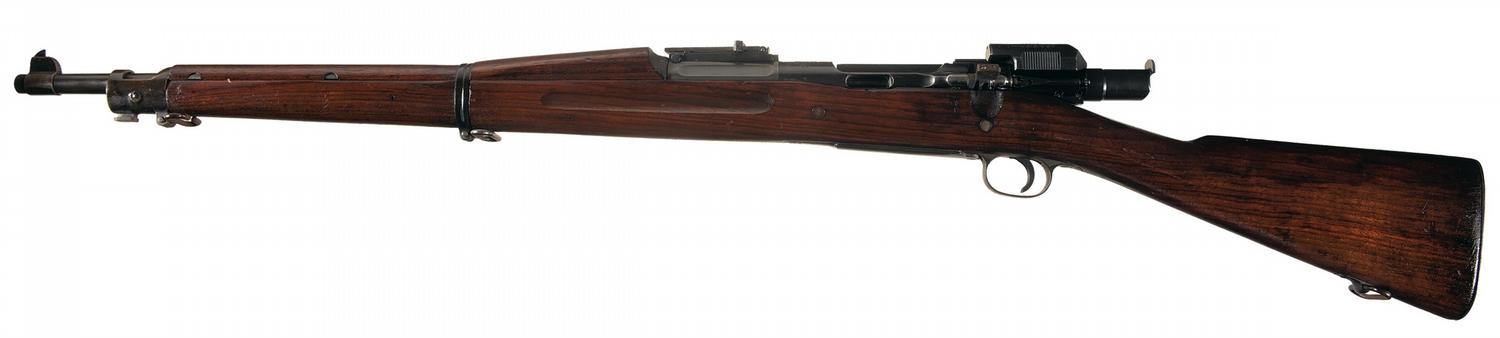 Rare Pedersen Device with Metal Case and U.S. Model 1903 Springfield ...