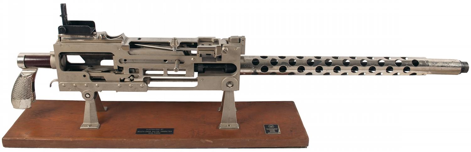Interesting Cutaway Instructional Training Model 1919A6 Machine Gun ...