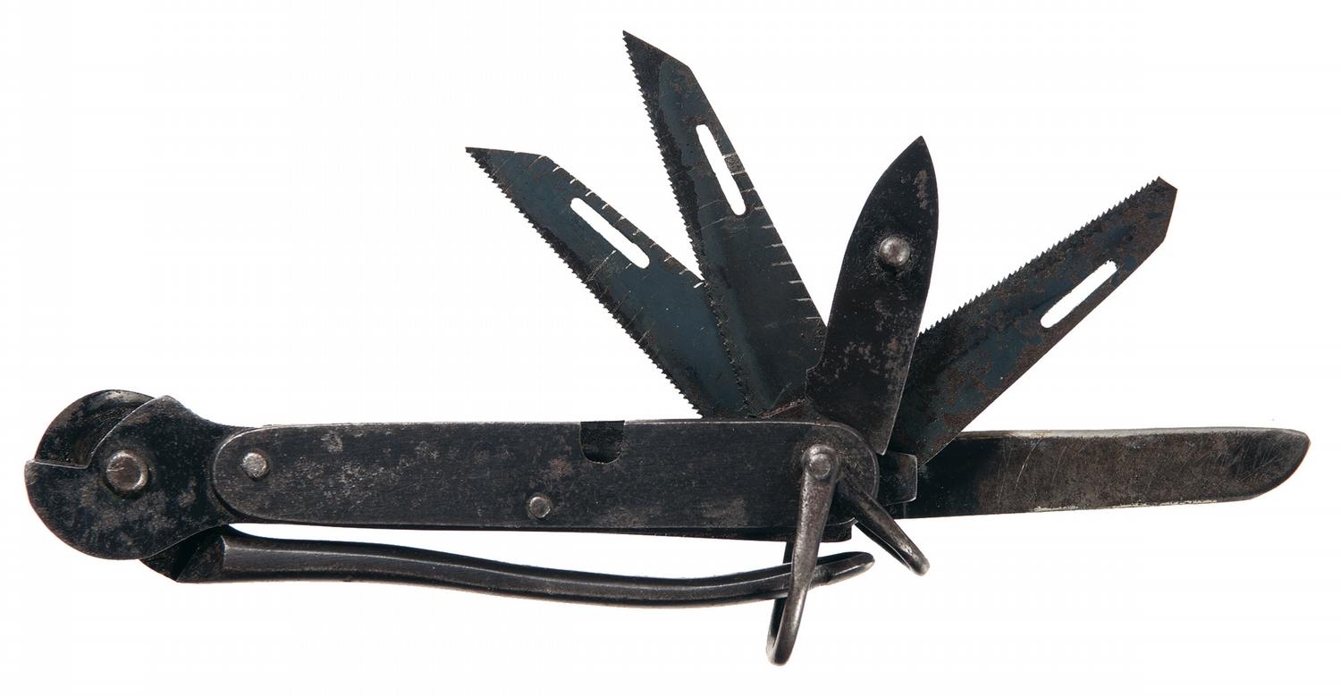Very Rare WWII OSS "No. 5" Standard Issue Escape Knife