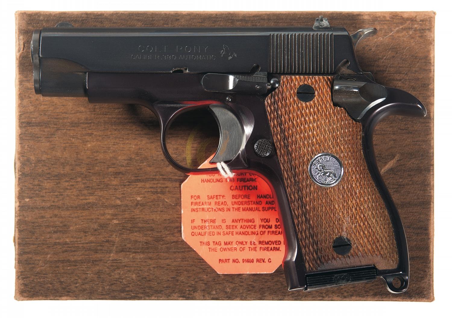 Colt Pony Pre-Production Semi-Automatic Pistol with Box