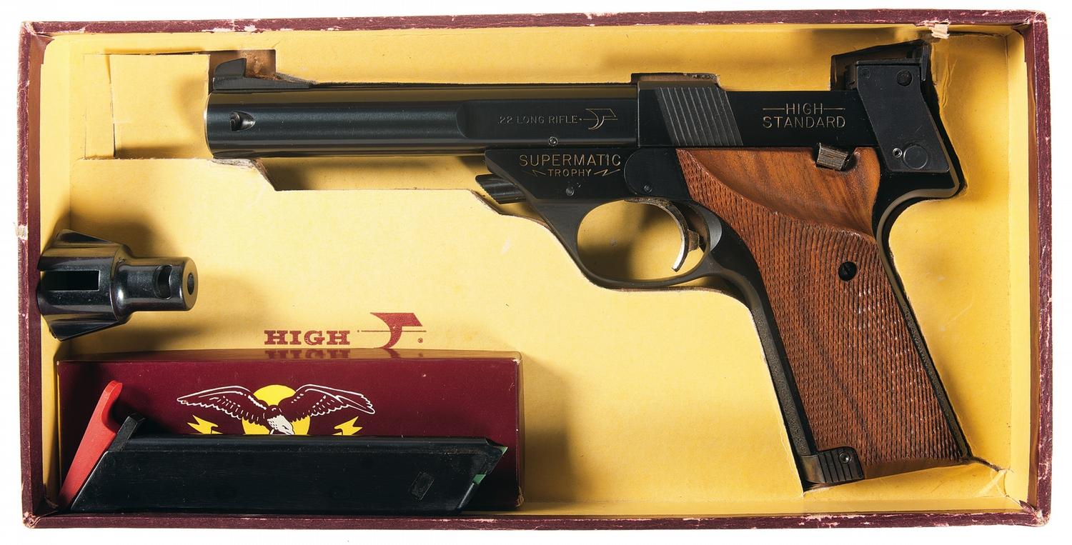 High Standard Model 106 Supermatic Trophy Military Semi-Automatic ...