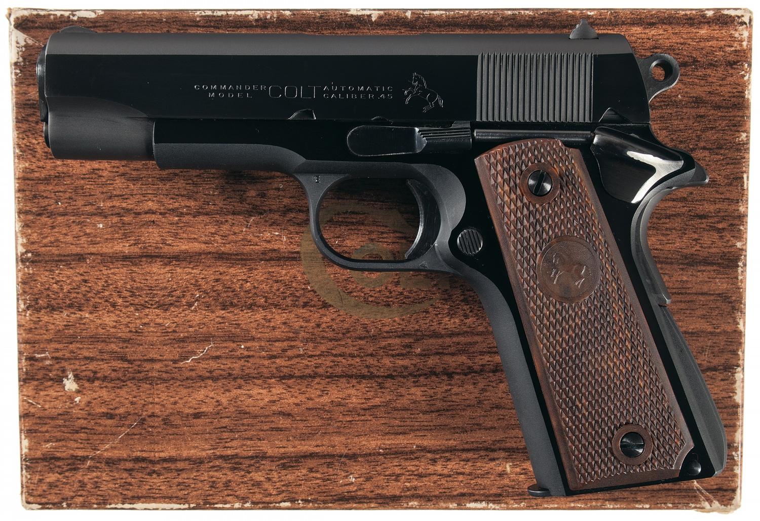 Colt Commander Model Semi-Automatic Pistol with Box