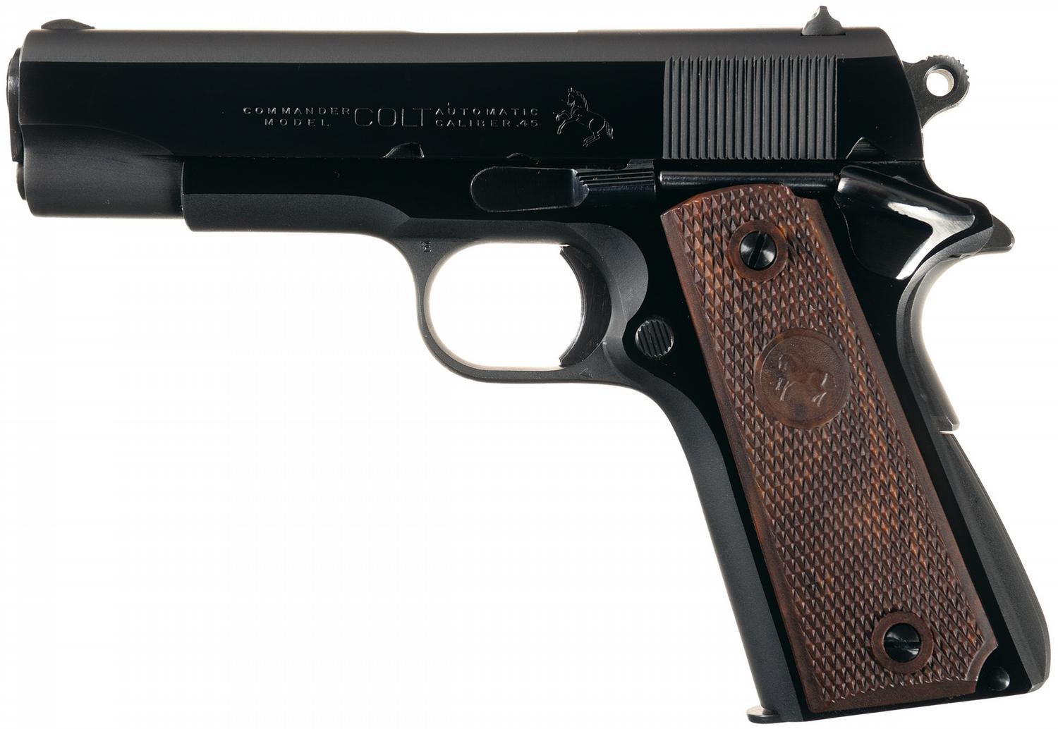 Colt Commander Model Semi-Automatic Pistol with Box