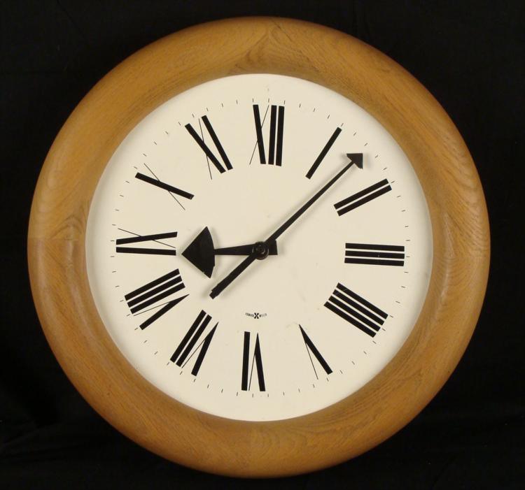 Howard Miller Modern Wooden Wall Clock