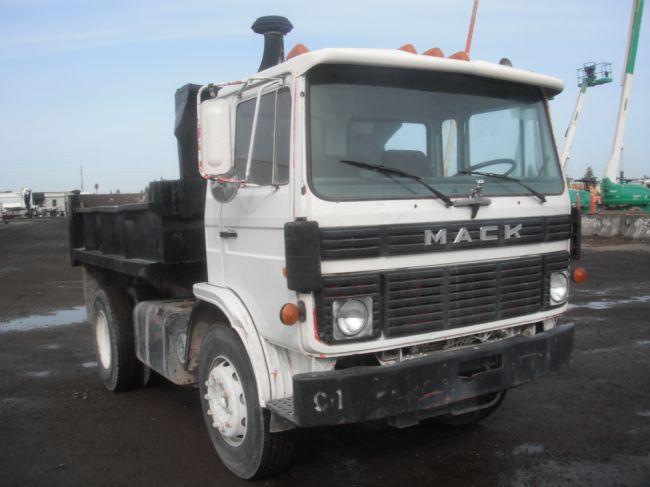 1985 Mack S/A Cab Over Dump Truck