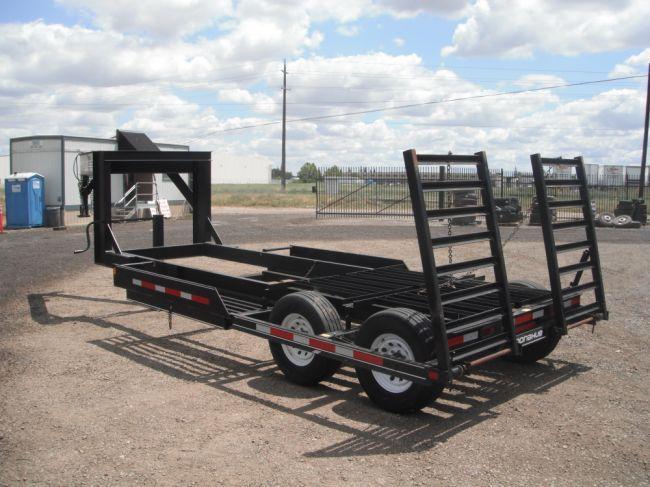 2006 Donahue EXG-160 T/A Swather Carrier Trailer