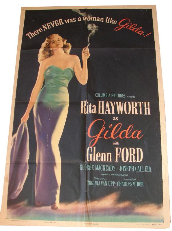 Rita Hayworth ''Gilda'' Poster