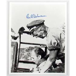 SIGNED 8 BY 10 PHOTO OF GERMAN LUFTWAFFE ACE ERICH HARTMANN