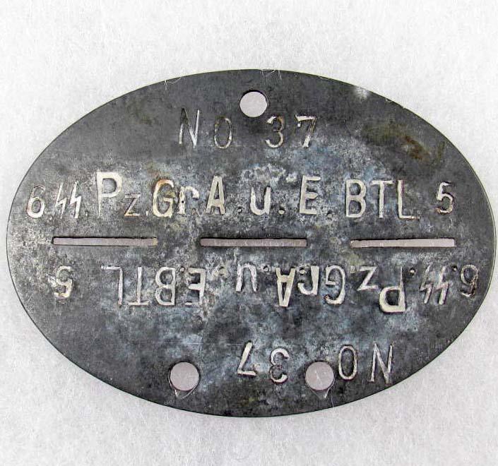GERMAN NAZI SS TAG