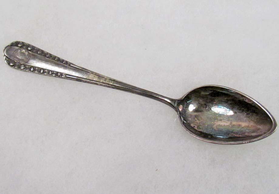 RARE GERMAN NAZI WAFFEN SS FORMAL SILVERWARE SPOON