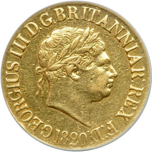 Great Britain. Sovereign, 1820