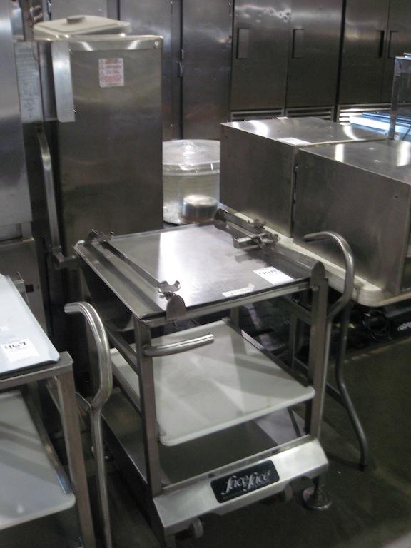 DELI BUDDY S/S MOBILE SLICER STAND