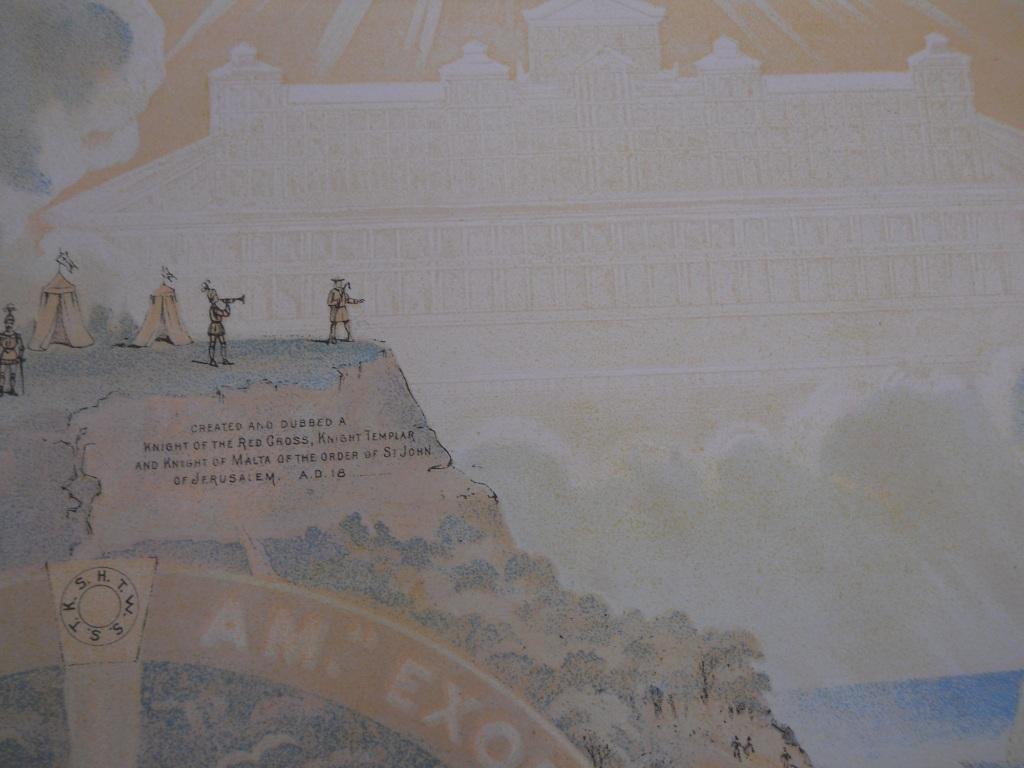 Masonic Membership Poster "From Darkness to Light"