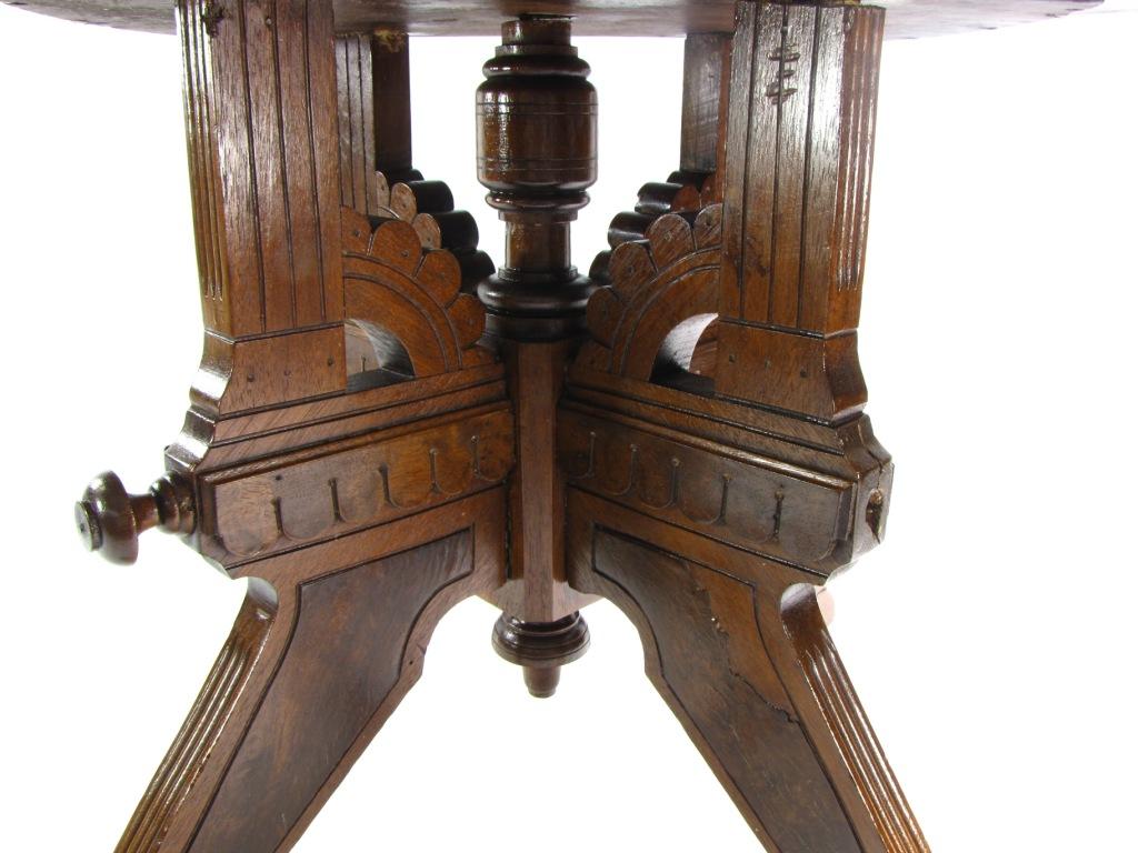 Eastlake Walnut Coffee Table