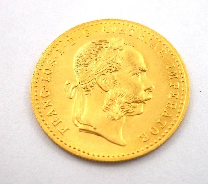 1915 Austria 1-Ducat Gold Coin
