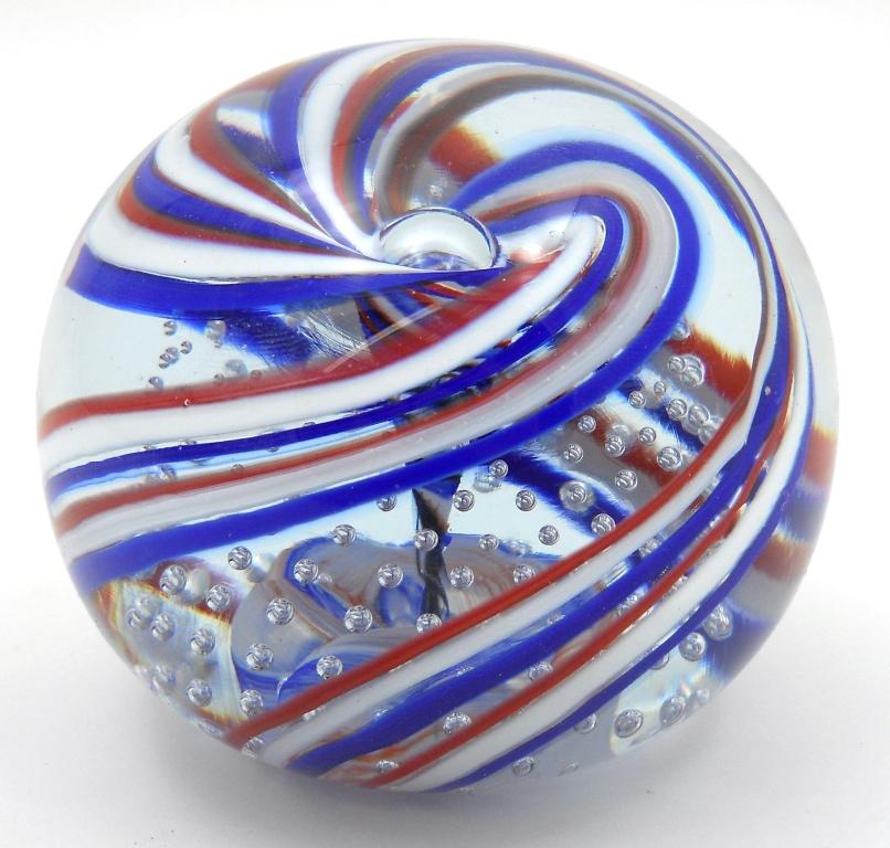 Wheaton Village Patriotic Vintage Paperweight