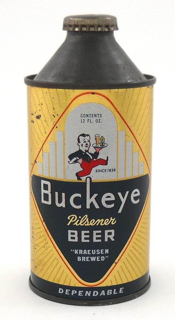 Buckeye Beer Cone-Top Can