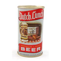 Dutch Lunch Flat-Top Beer Can