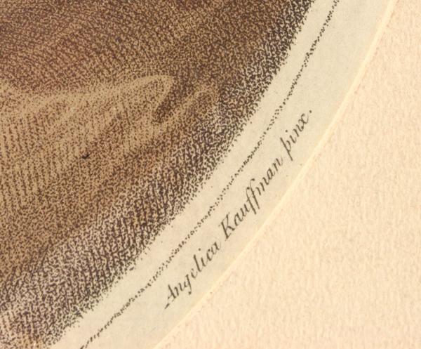 Engraving, Angelica Kauffman, Thomas Cheesman