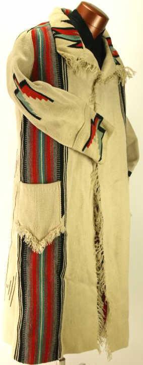 Vintage Chimayo hand woven coat