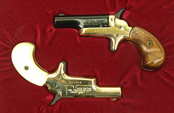 Pair Butler Single Shot Derringers