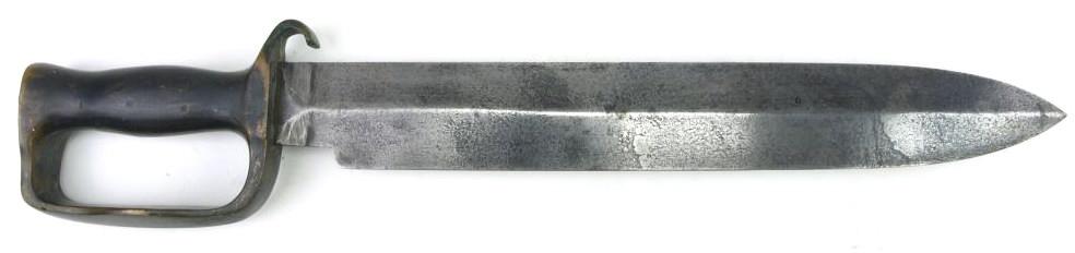 Brass handled spear point Naval Boarding knife