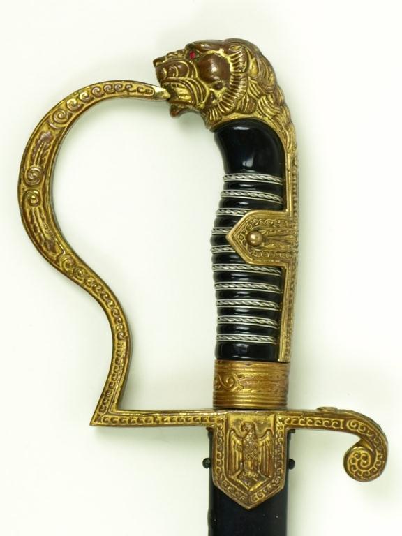 Model 1734 German Eagle Head Pommel Sword