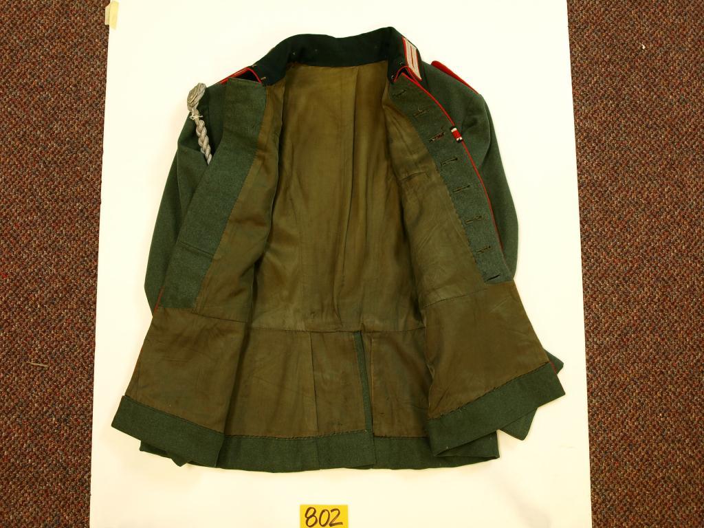 German Army Artillery Parade NCO tunic