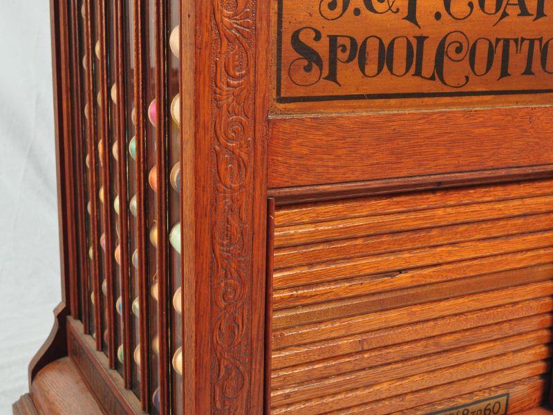 J & P Coats Spool Cabinet