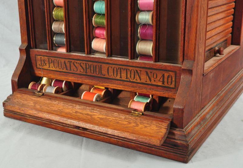 J & P Coats Spool Cabinet