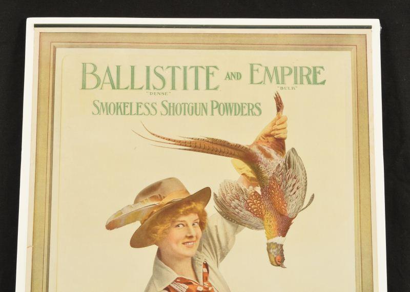 Ballistite & Empire Smokeless Powders Poster